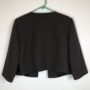 Alex Marie | Jackets & Coats | Alex Marie Brown Wool Cropped Open Front ...